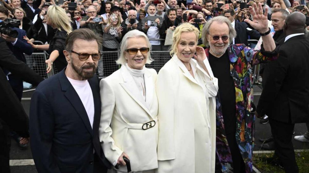 ABBA zeigen sich zum letzten Mal wieder zusammen - hier die Bilder!